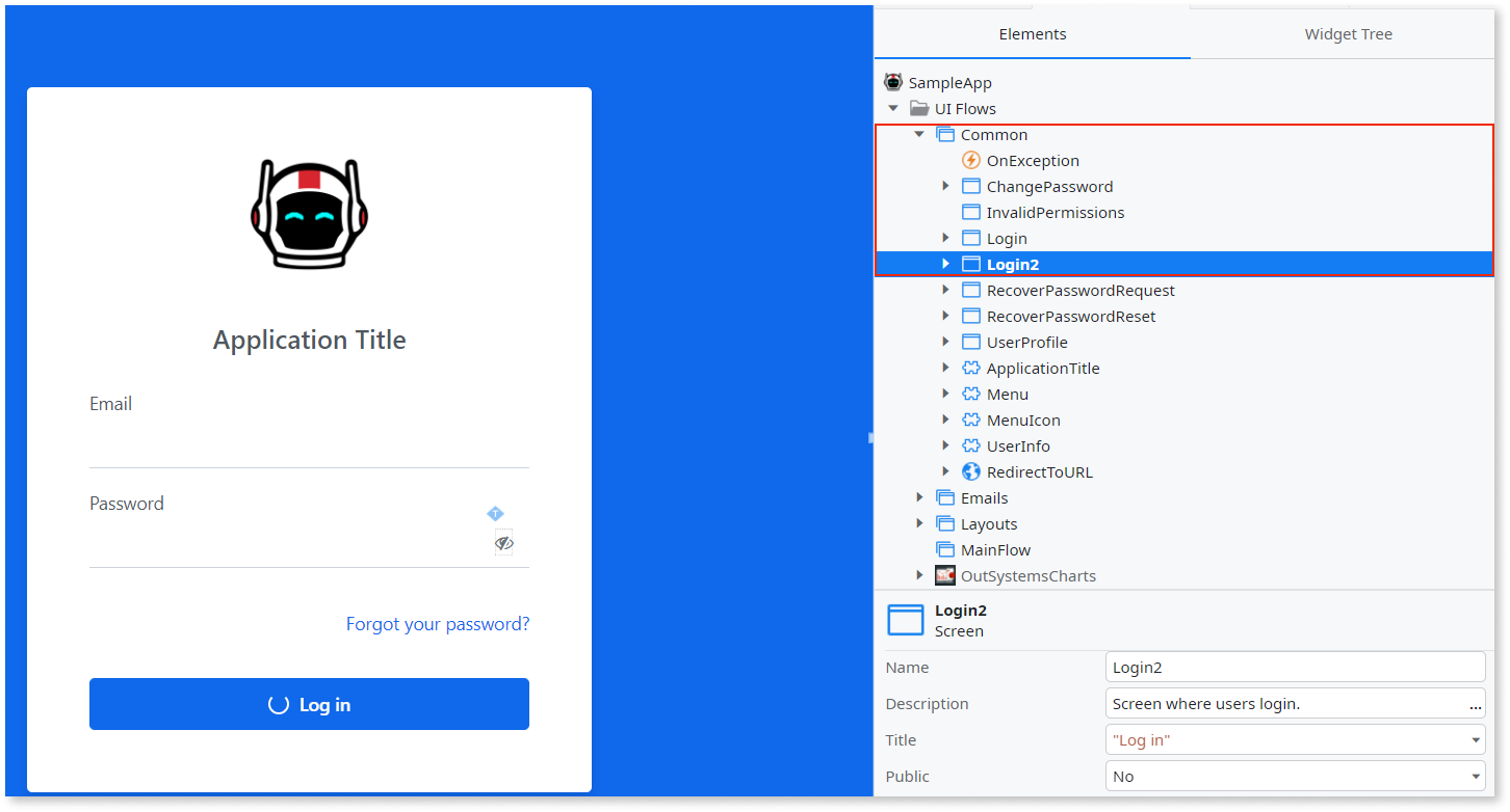 Create A Screen For Users To Self Register Odc Documentation