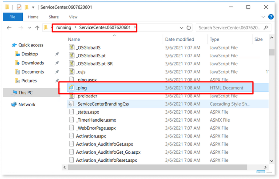Troubleshoot failed deployments due to an error in ping - OutSystems Support