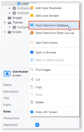 User Avatar - ODC Documentation