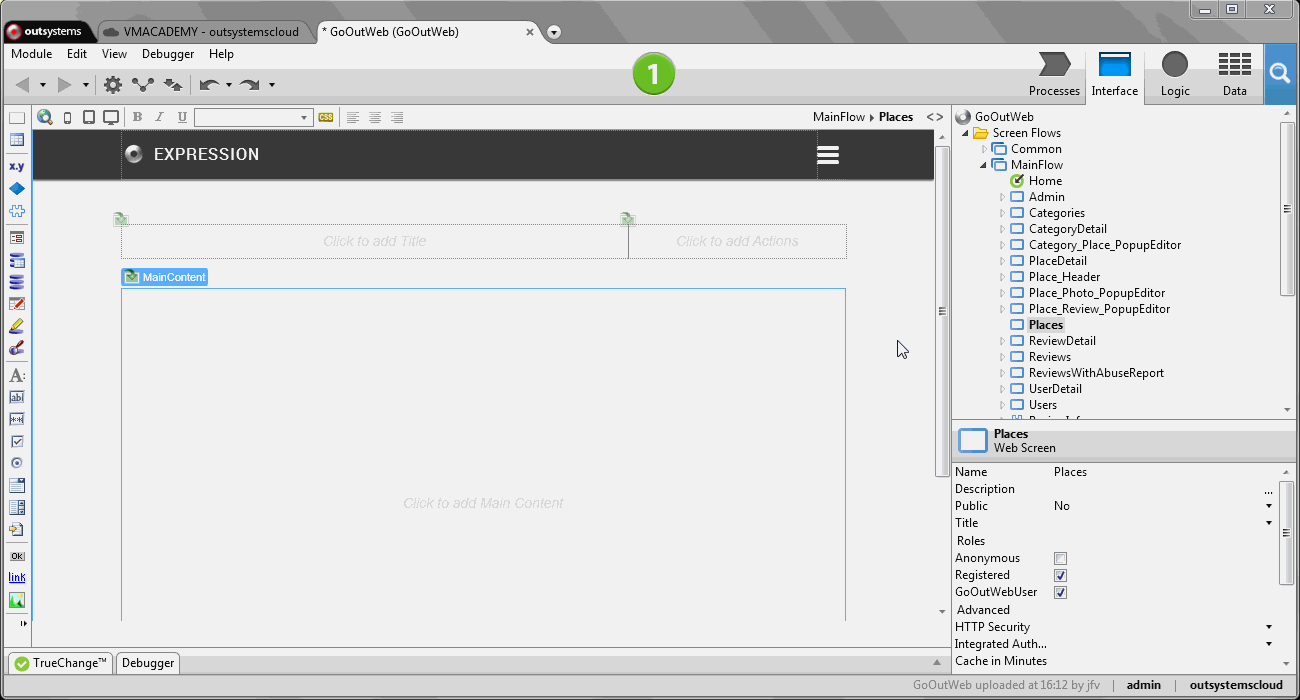 Fetch And Display Data From The Database Outsystems 10 Documentation