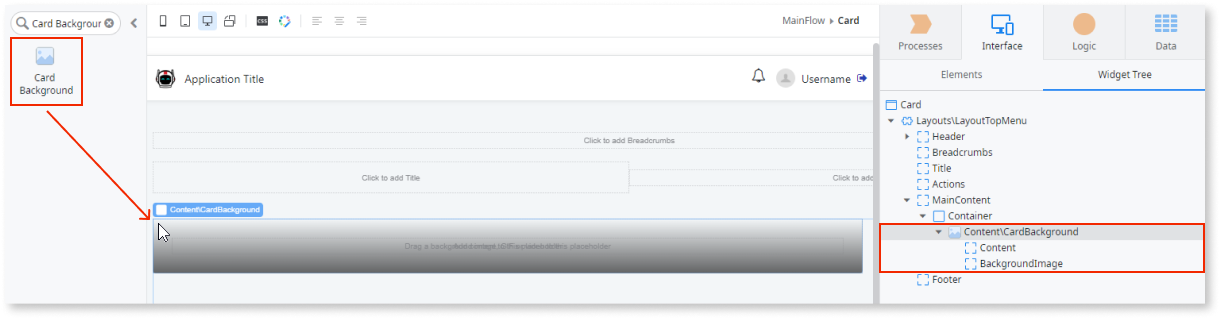 Card Background - OutSystems 11 Documentation