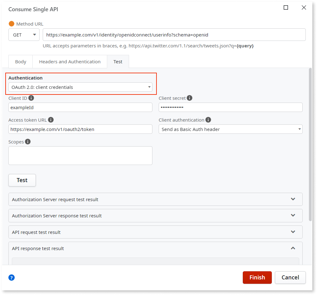 利用対象のREST API WebサービスでOAuth 2.0クライアントフロー認可を使用する - OutSystems 11 ドキュメンテーション