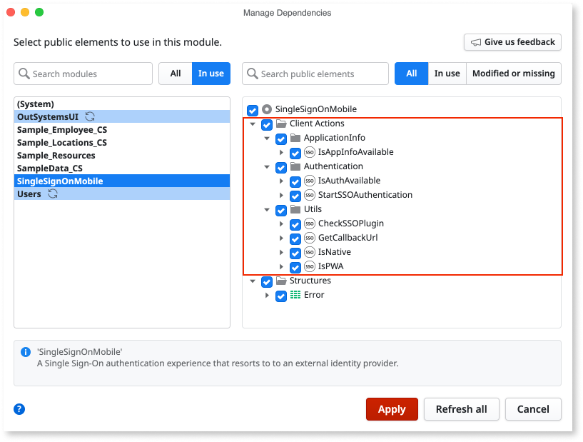 Updating the login and logout flows of your Mobile App to support SAML 2.0 - OutSystems 11 ...