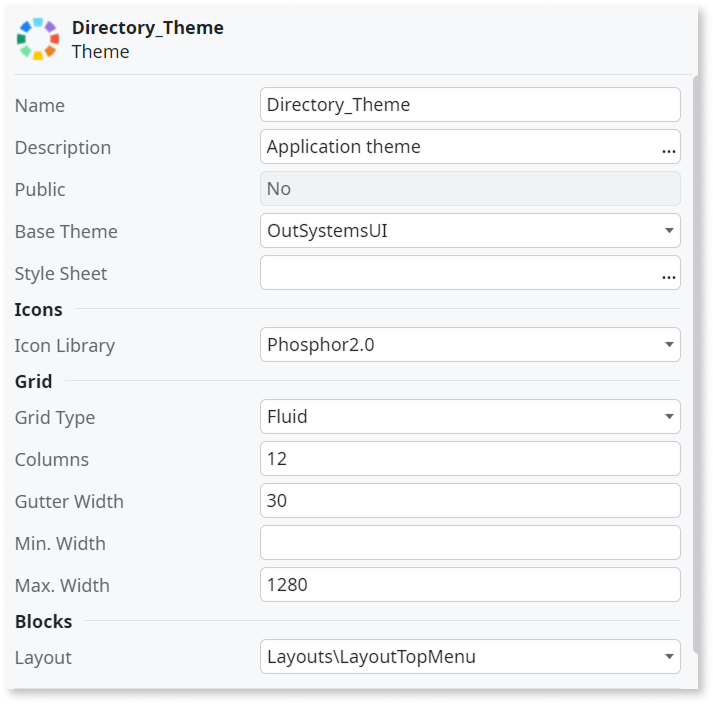 Themes - ODC Documentation