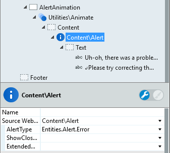 Alert Reference - OutSystems 11 Documentation