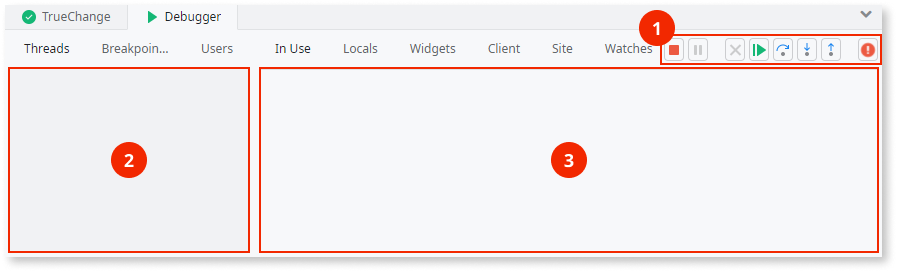 Debugger Tab Reference - OutSystems 11 Documentation