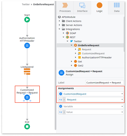Customize API request and response headers - ODC Documentation