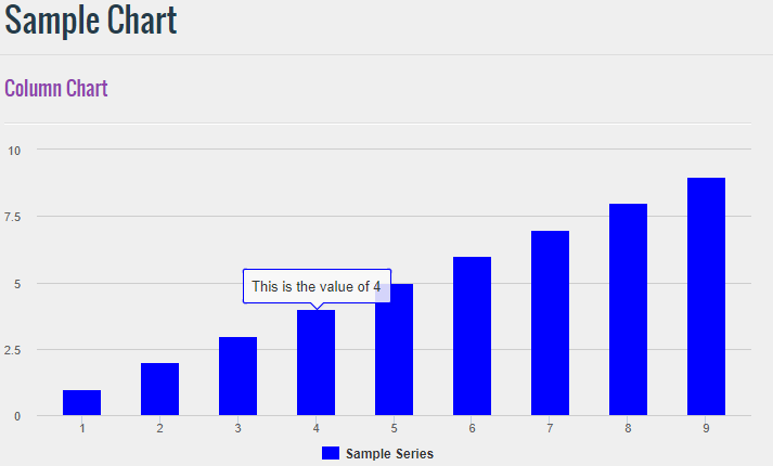 Create a Sample Chart - OutSystems 10 Documentation