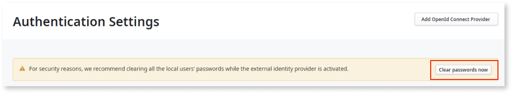 Lifetime認証を構成する - OutSystems 11 ドキュメンテーション