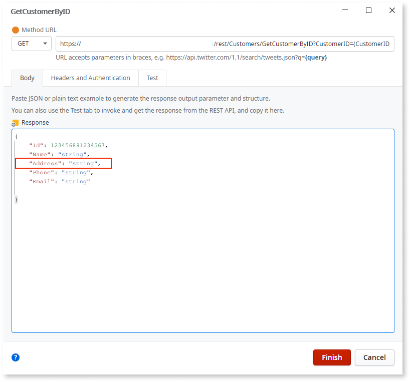Refresh a REST web service - OutSystems 11 Documentation