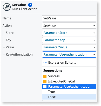 Key Store Plugin - OutSystems 11 ドキュメンテーション