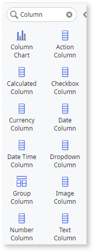 Edit data in OutSystems Data Grid - ODC Documentation