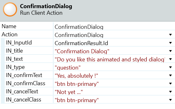 How to create animated and styled dialog messages - OutSystems How to Guide