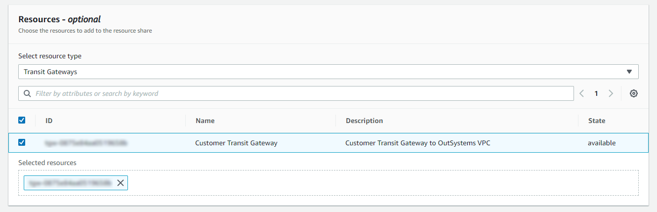 Connect to your OutSystems Cloud using AWS Transit Gateway - OutSystems ... Connect to your OutSystems Cloud using AWS Transit Gateway - OutSystems ...