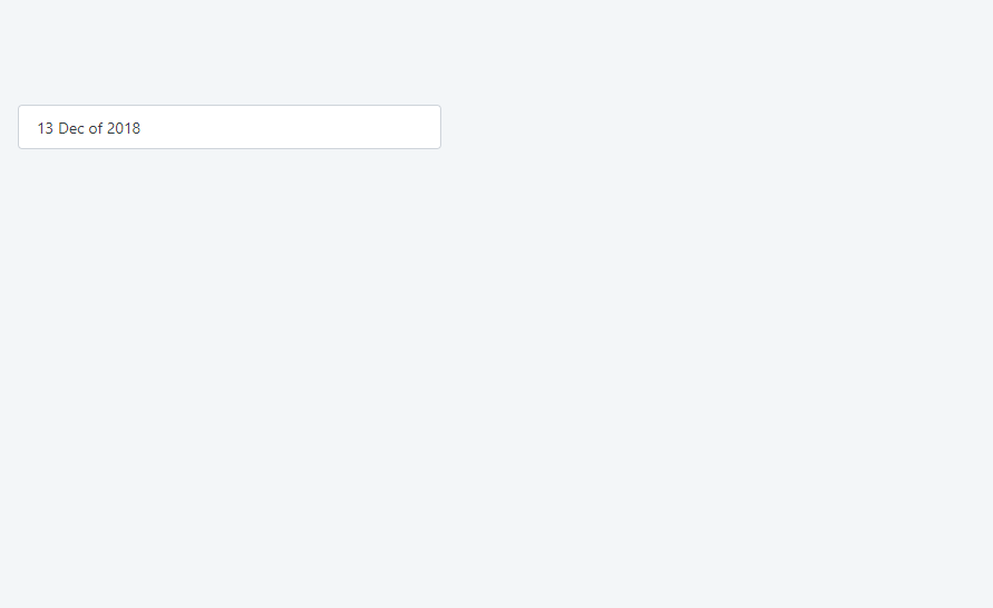 Date Picker - OutSystems 11 Documentation