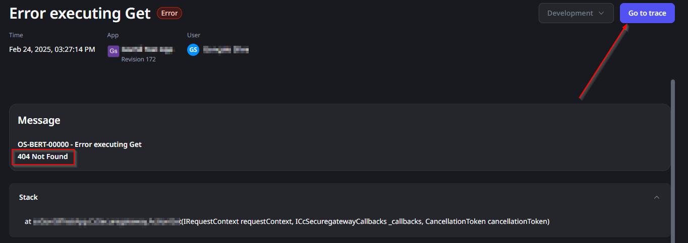 Consuming an API from the Private Gateway results in a 404 not found ...