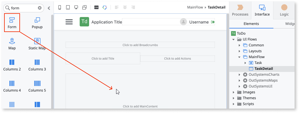 Create your first Reactive Web App - OutSystems 11 Documentation