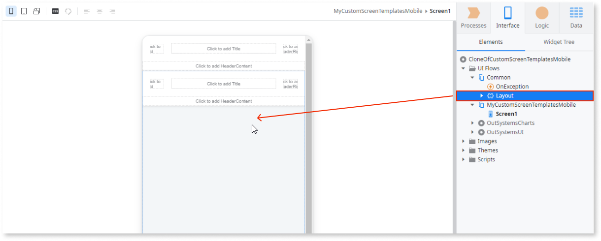 Creating Screen Templates - OutSystems 11 Documentation