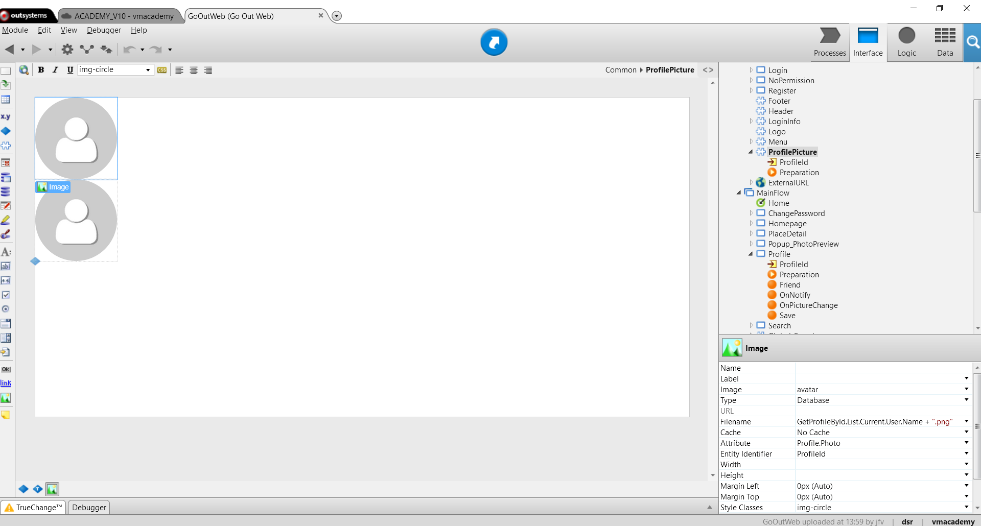 Display an Image - OutSystems 10 Documentation