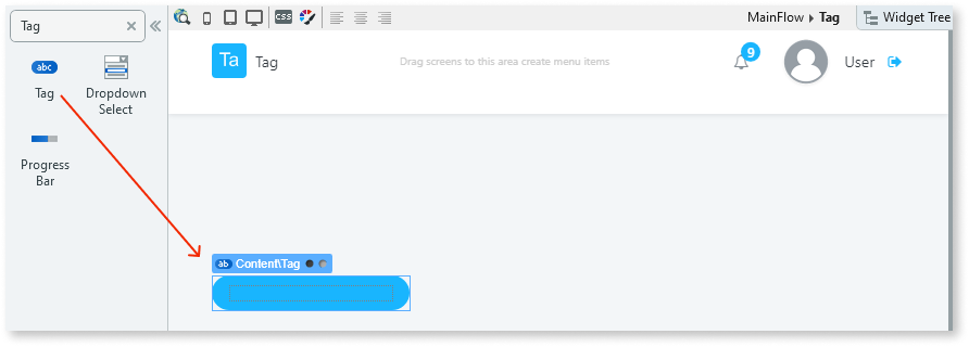 Tag - OutSystems 11 Documentation
