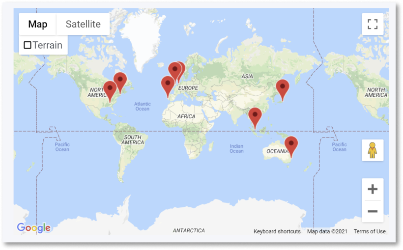 How to use the Map component - OutSystems 11 Documentation