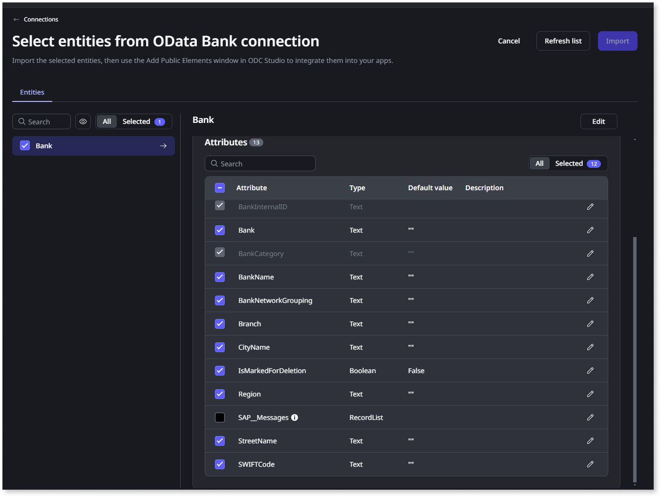Create connections to external data sources - ODC Documentation