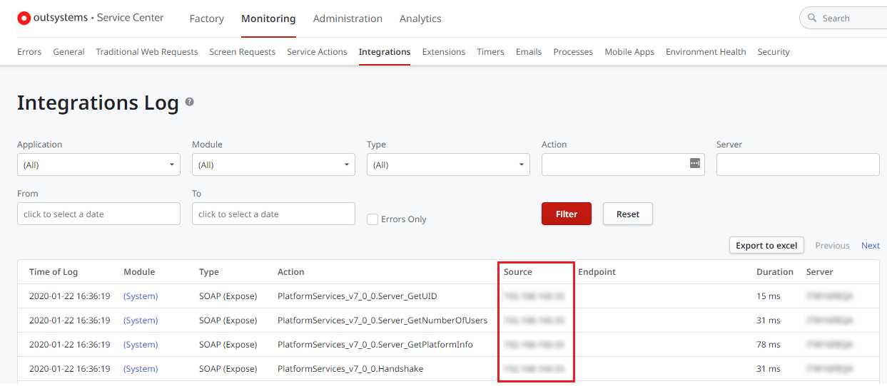 Error registering an environment in LifeTime - OutSystems Support