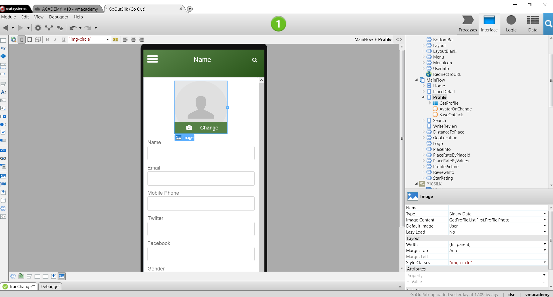 Display an Image - OutSystems 10 Documentation