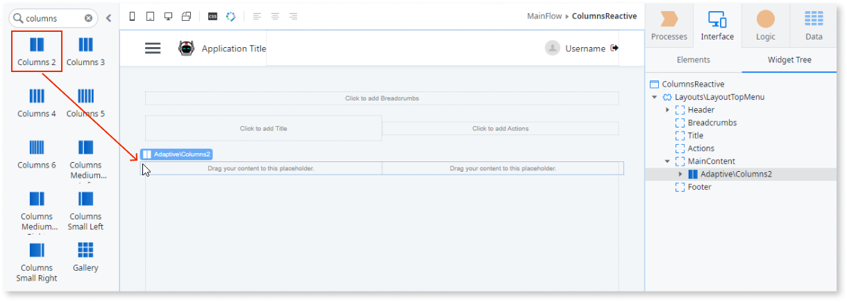 Columns - ODC Documentation