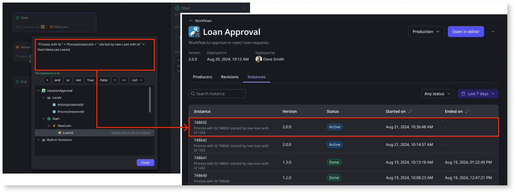 Start a workflow - ODC Documentation