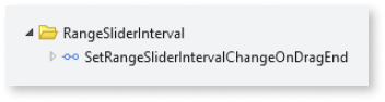 Range Slider Interval Reference - OutSystems 11 Documentation