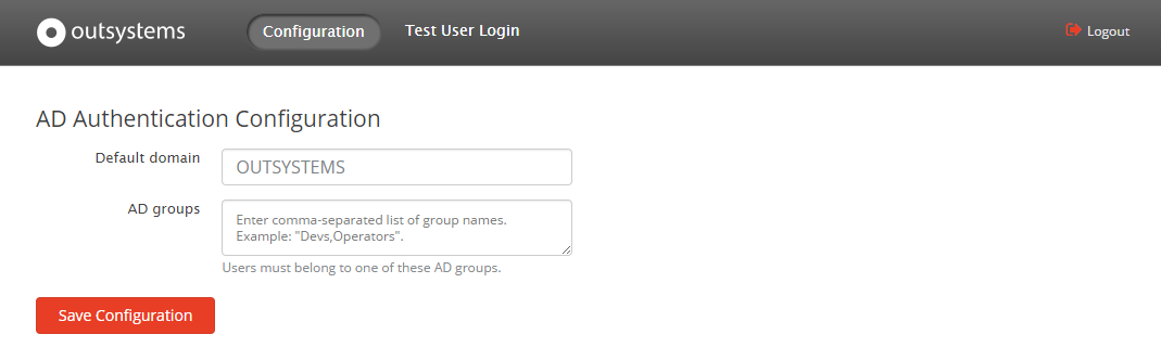外部認証プロバイダを使用する - OutSystems 10 ドキュメンテーション