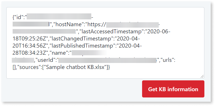 OutSystemsアプリでAzure QnA Makerコネクタを使用する - OutSystems 11 ドキュメンテーション