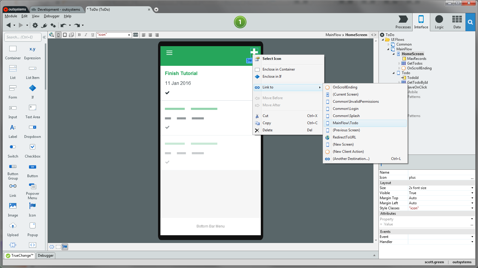 Create Your First Mobile App - OutSystems 10 Documentation