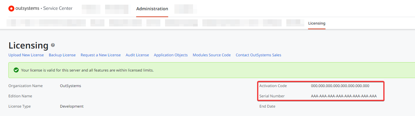Identify OutSystems infrastructure and runtime environments ...