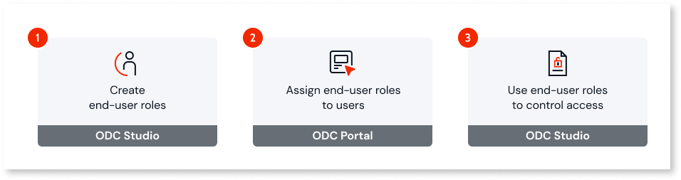 Secure your app with end-user roles - ODC Documentation