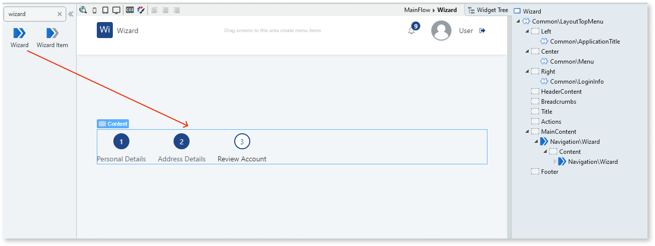 Wizard - OutSystems 11 Documentation