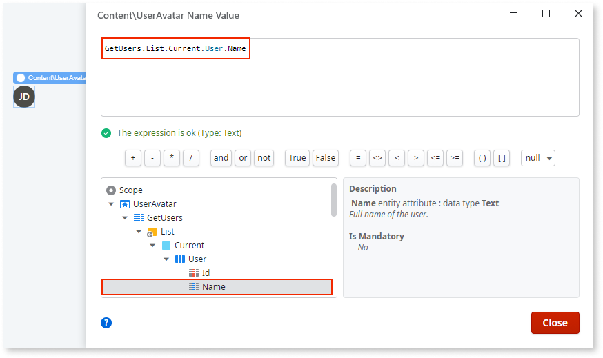 User Avatar - ODC Documentation