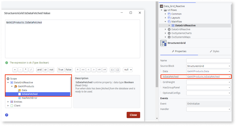 OutSystems Data Gridの使用 - OutSystems 11 ドキュメンテーション