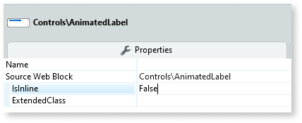 Animated Label - OutSystems 11 Documentation