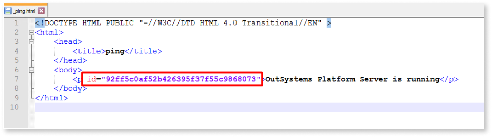Troubleshoot failed deployments due to an error in ping - OutSystems ...
