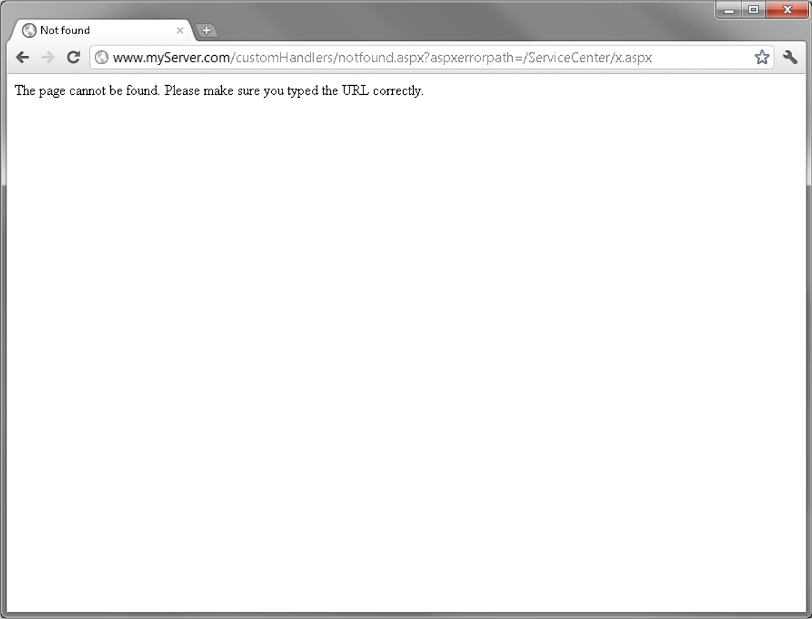 Customizing Outsystems Platform Pages For Unhandled Errors Outsystems 11 Documentation