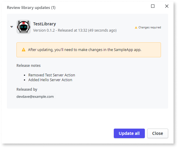 Libraries - ODC Documentation