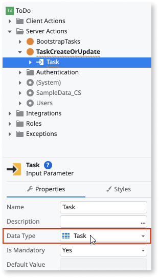 Create your first Reactive Web App - OutSystems 11 Documentation