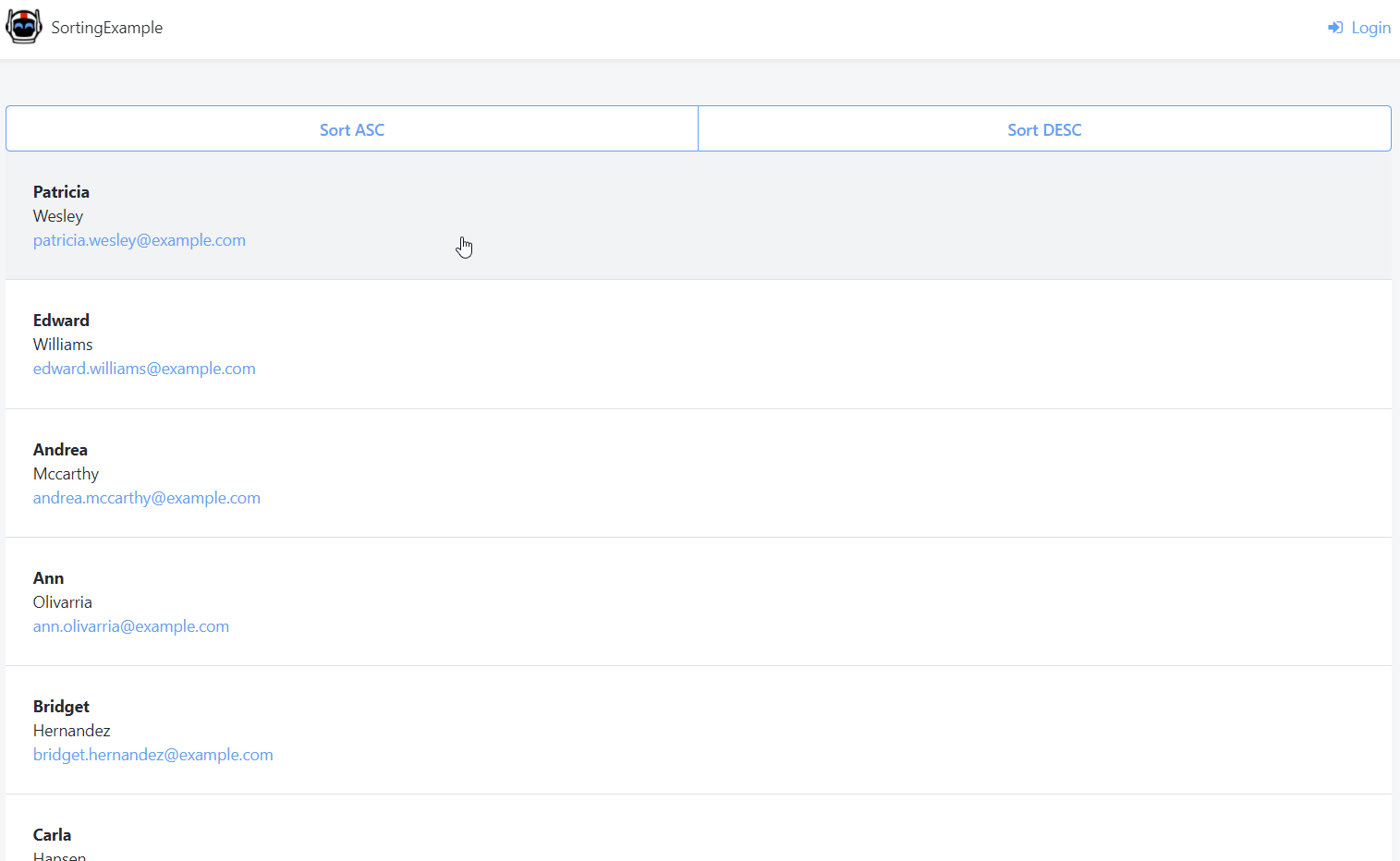 Sort Results in an Aggregate - OutSystems 11 ドキュメンテーション