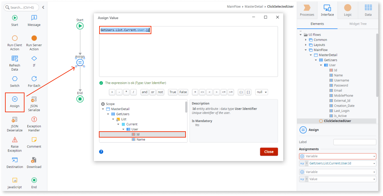 Master Detail - OutSystems 11 Documentation