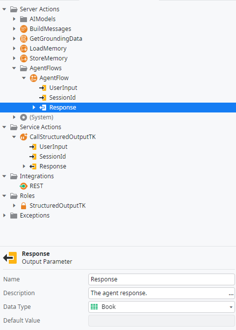 Structured output - ODC Documentation