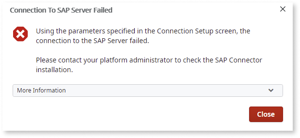 Integrate with a SAP System - OutSystems 11 Documentation