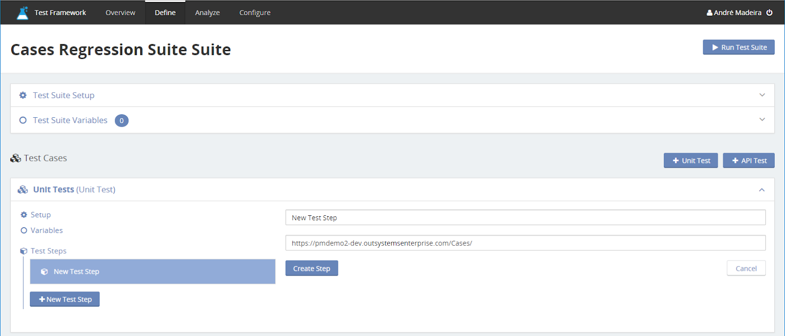 How to Automate Unit Testing and API Testing - OutSystems 11 Documentation