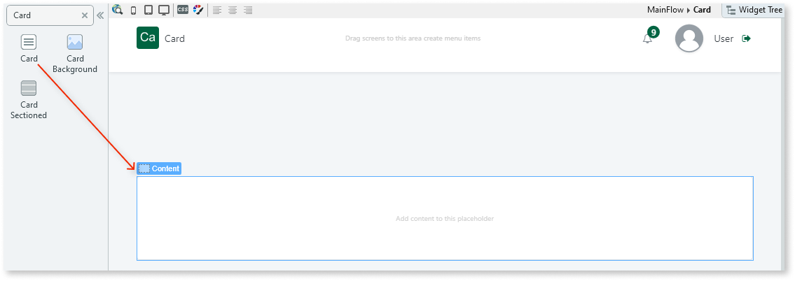 Card - OutSystems 11 Documentation
